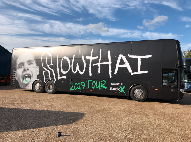 Using Bus Wraps for Tour Promotion | Band Sleeper Buses - MM Band Services